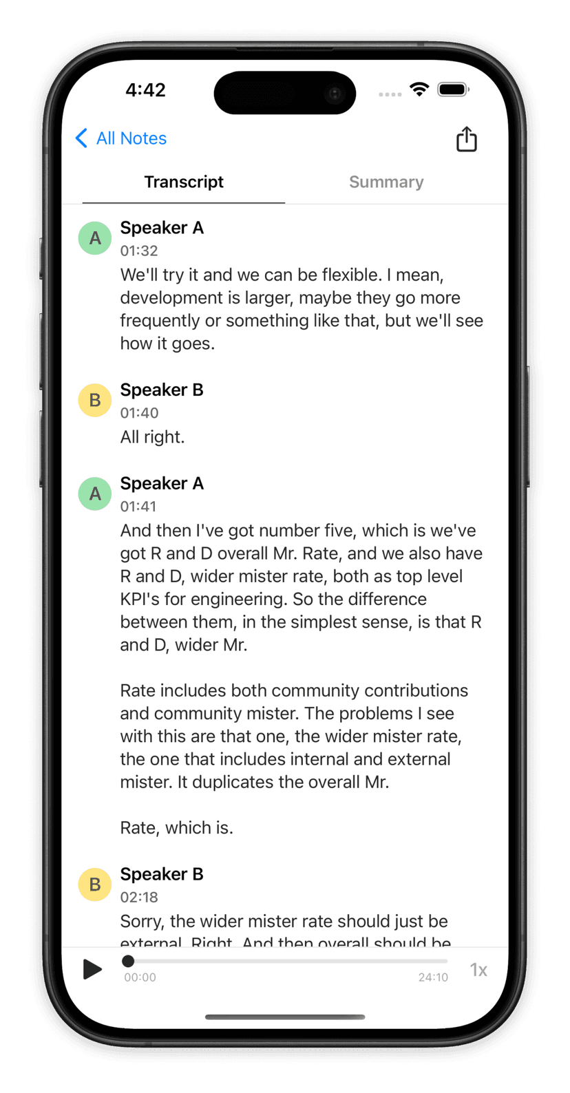 Flownote: AI Meeting Transcription and Summarization App